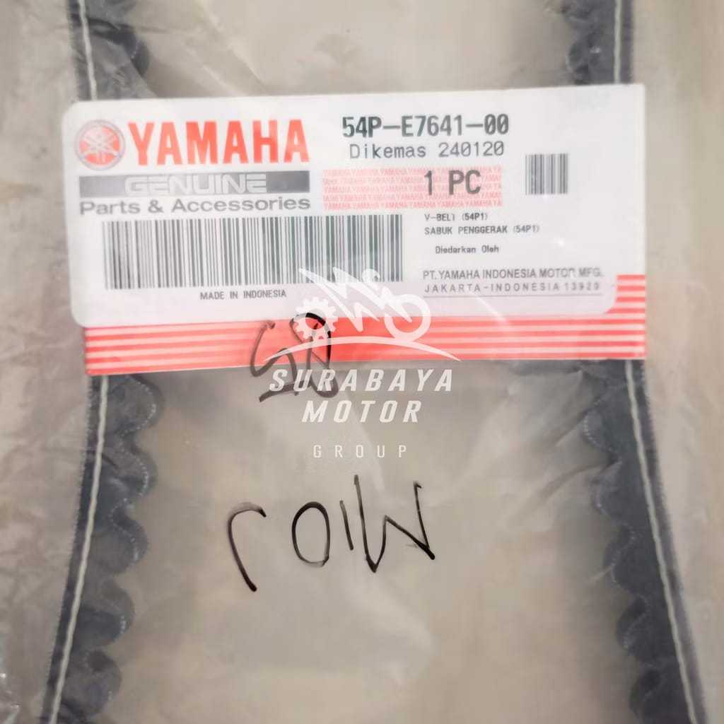 Jual V Belt Mio J Gt Soul GT Fino FI X-Ride 54P Injeksi Yamaha 54P ...
