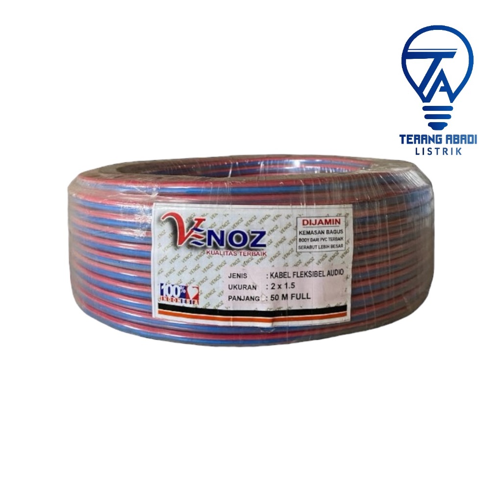 Jual KABEL VENOZ ROUND TRANS 50 MTR | Shopee Indonesia