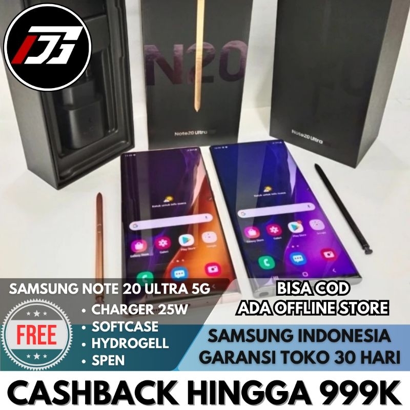 Jual SAMSUNG GALAXY NOTE 20 ULTRA 5G SEN 12/512GB 12/256GB | 4G 8/256GB SECOND FULLSET ORIGINAL ...