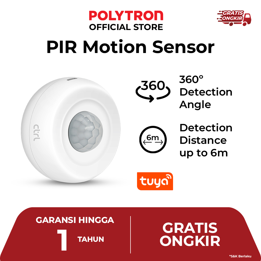 Jual CTRL PIR Motion Sensor WiFi Smart Home IoT Garansi Resmi 1 Tahun ...