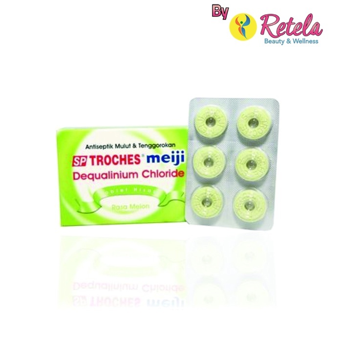 Jual SP Troches Meiji Rasa Melon 6 Tablet | Shopee Indonesia