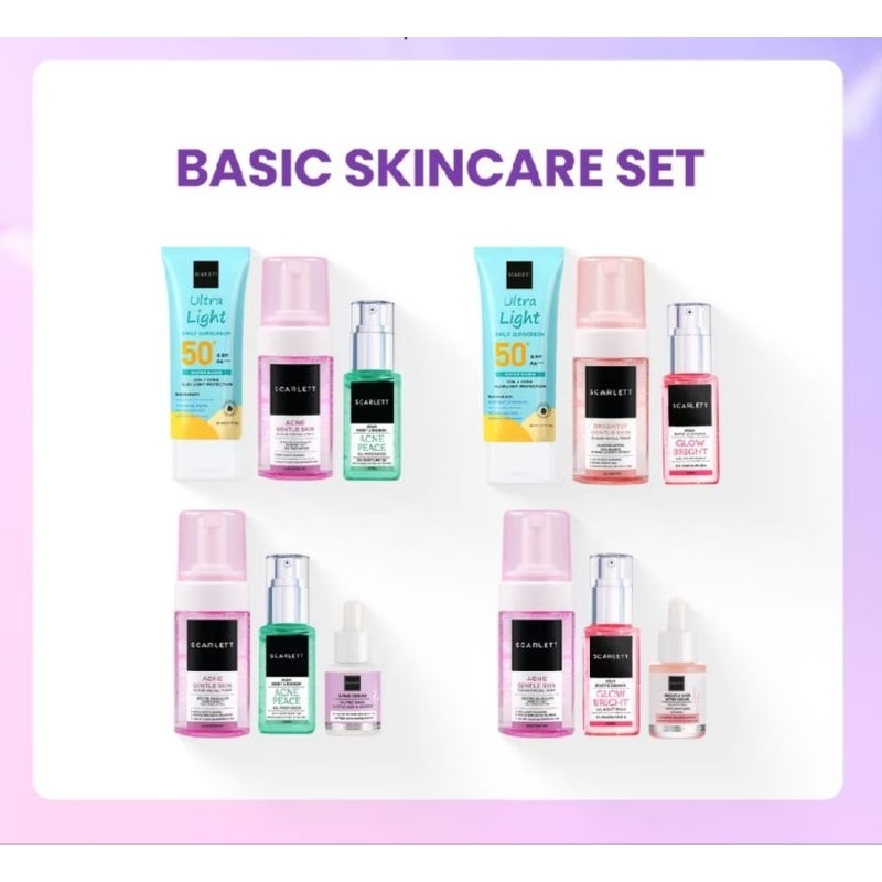 Jual Basic skincare set | Shopee Indonesia