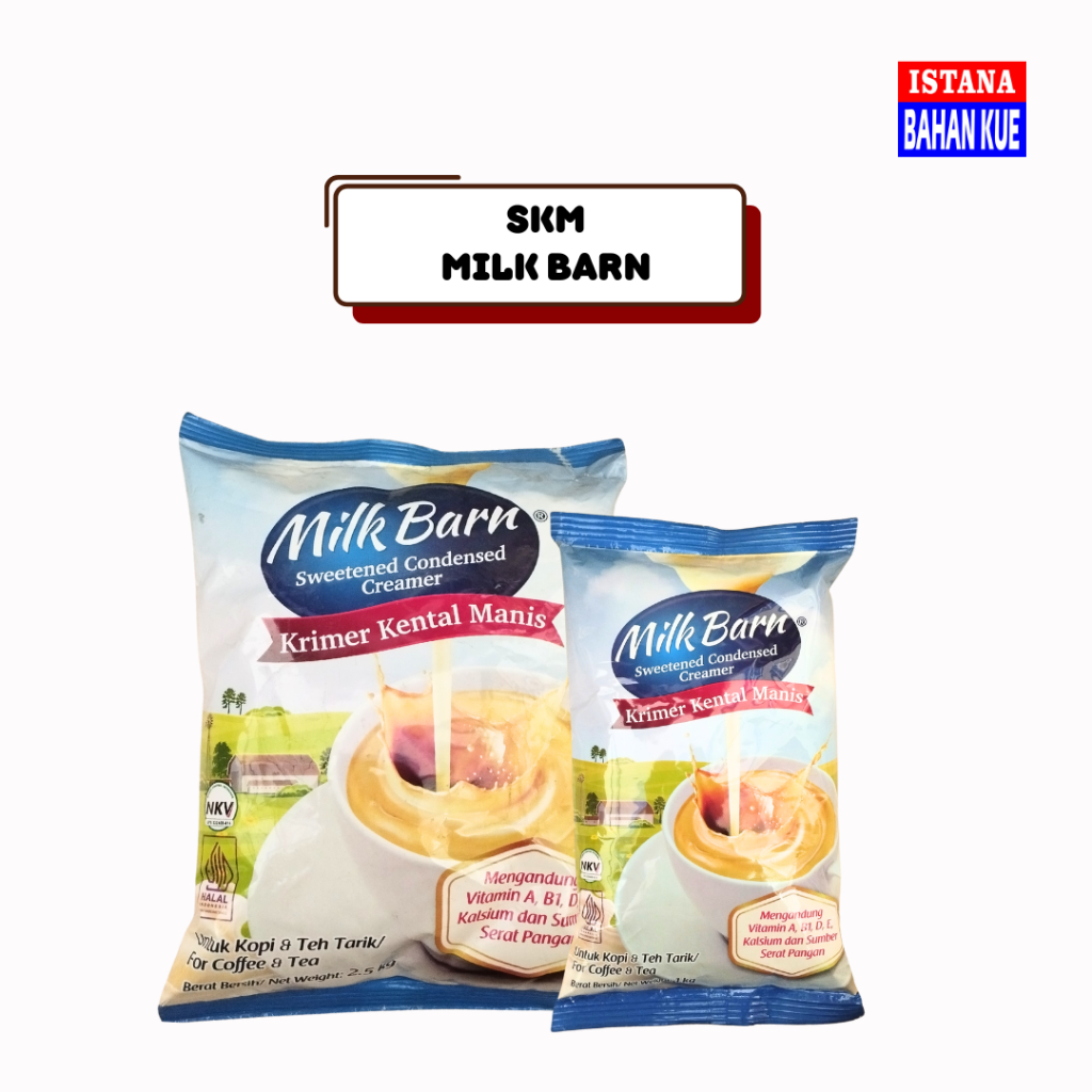 Jual Susu SKM Milk barn kemasan pouch 2,5 kg & 1 kg | Shopee Indonesia