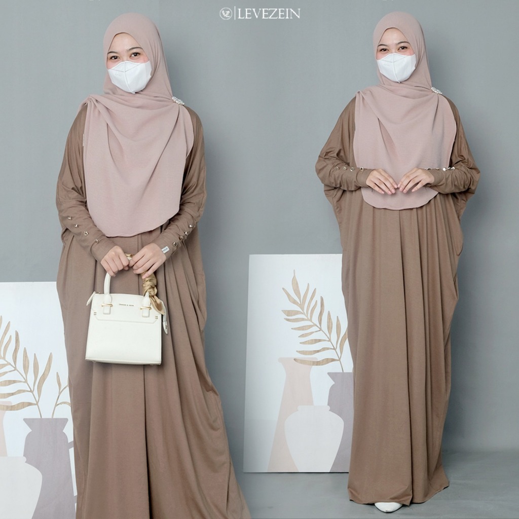 Jual Kairo Batwing Maxy Syar’i bahan spandek rayon grade A by Levezein (Gamis Haji dan Umroh ...