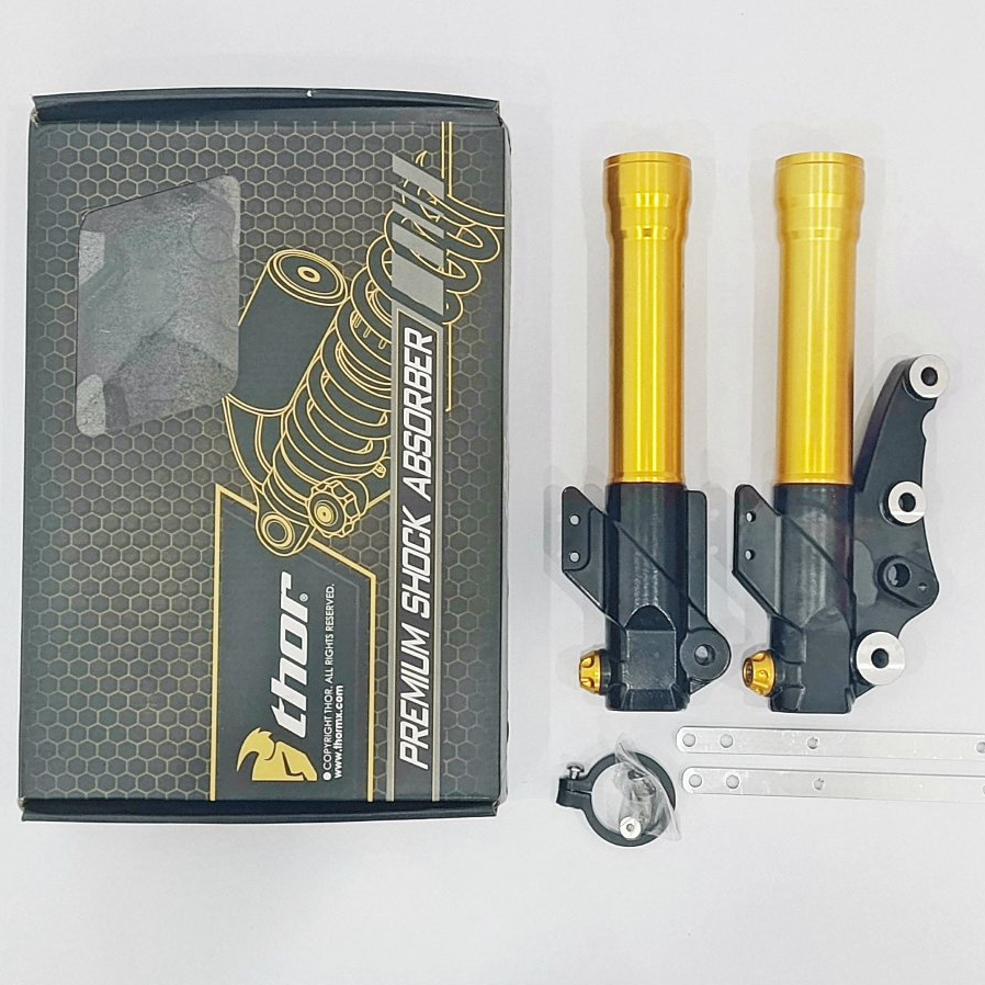 Jual BOTTOM SHOCK / TABUNG SHOCK DEPAN THOR / STAGE 6 NMAX RED GOLD ...