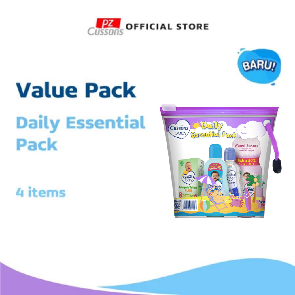 Jual Cussons Baby Daily Essential Pack - Paket Sabun Bayi | Shopee ...