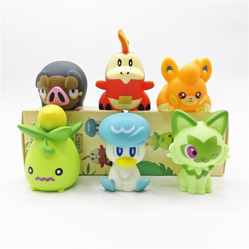 Jual TAKARA TOMY Pokemon Paldea Region sprrigato Fuecoco Quaxly Pawmi ...