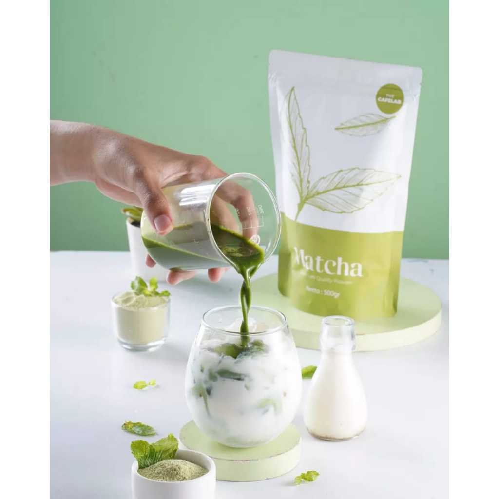 Jual TheCafelab Bubuk Minuman Matcha 500gr / Powder Matcha Premium ...