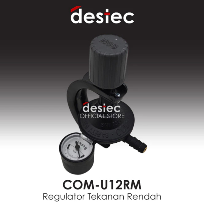 Jual Destec Regulator Kompor Gas Meter Tekanan Rendah Otomatis - U12RM ...