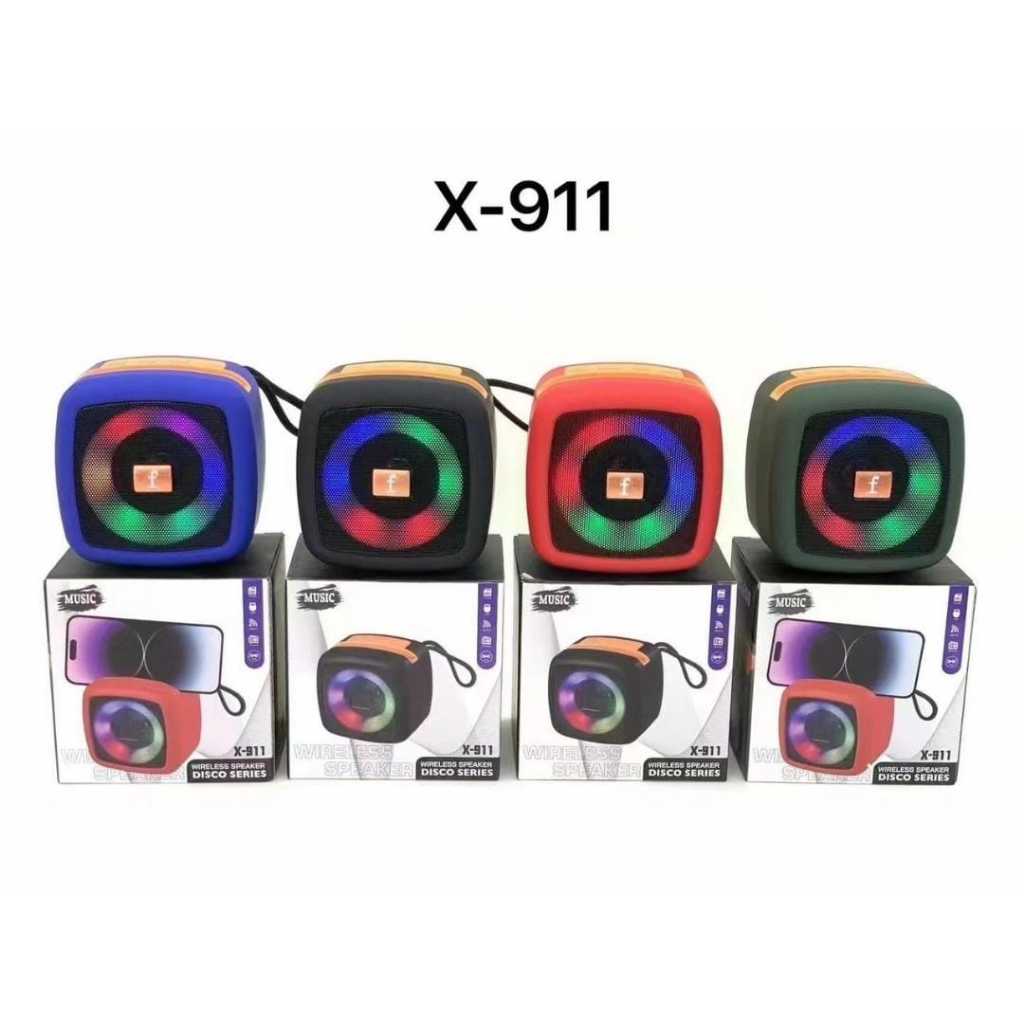 Jual Speaker Bluetooth X 911 Music Box TWS Salon Aktif Portable Radio ...