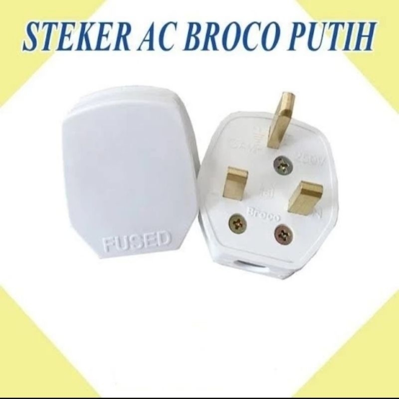 Jual STEKER AC ARDE BROCO 7110 -PUTIH | Shopee Indonesia