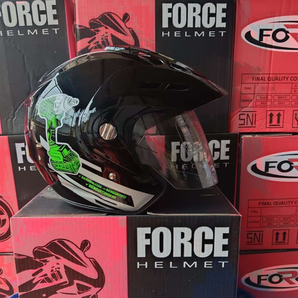 Jual Helm Half Face Tekiro Ryu Original Sni | Shopee Indonesia