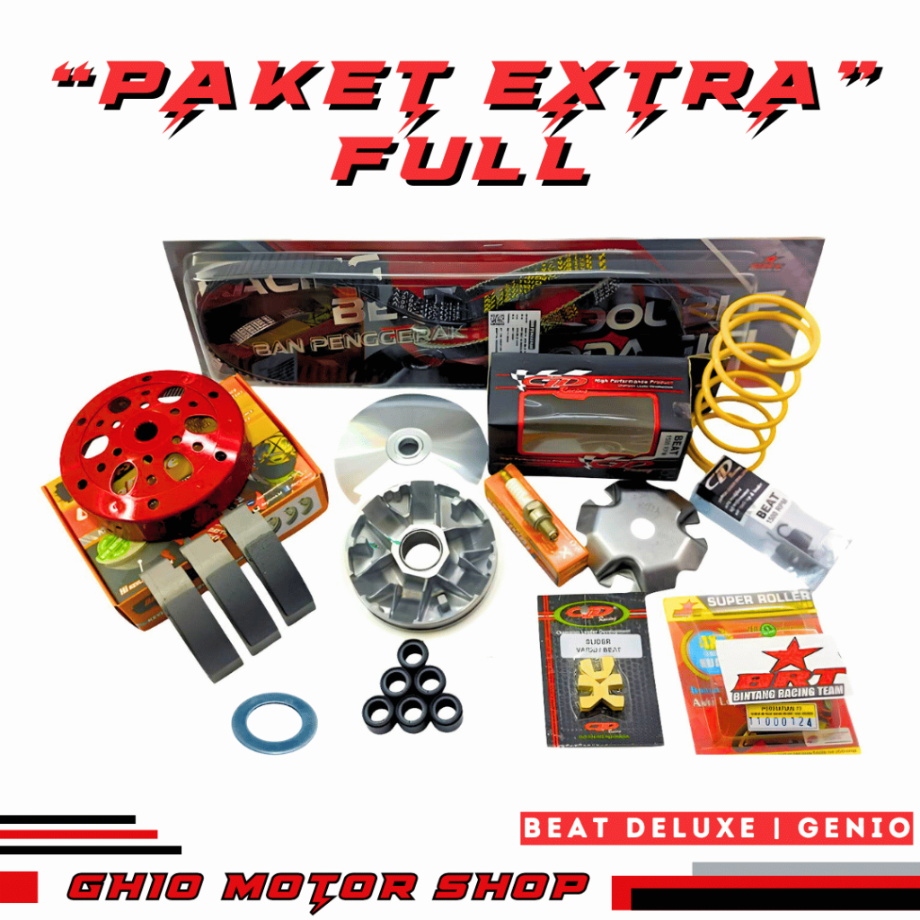 Jual Paket Extra Full Beat Deluxe Genio KOJ Paket Lengkap Beat street ...