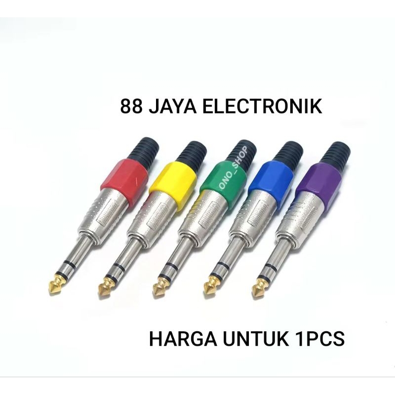 Jual jack akai trs 6,5mm stereo canare | Shopee Indonesia