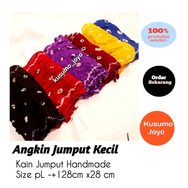Jual Kain Angkin Kecil Jumput Handmade | Shopee Indonesia