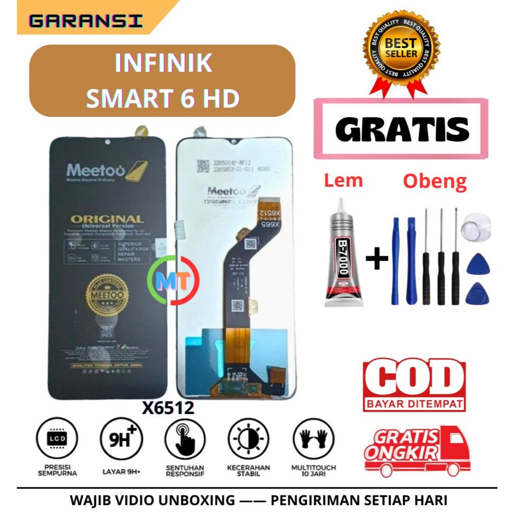 Jual Lcd Touchscreen INFINIK SMART 6 HD GRATIS Lem + Obeng / Lcd ...