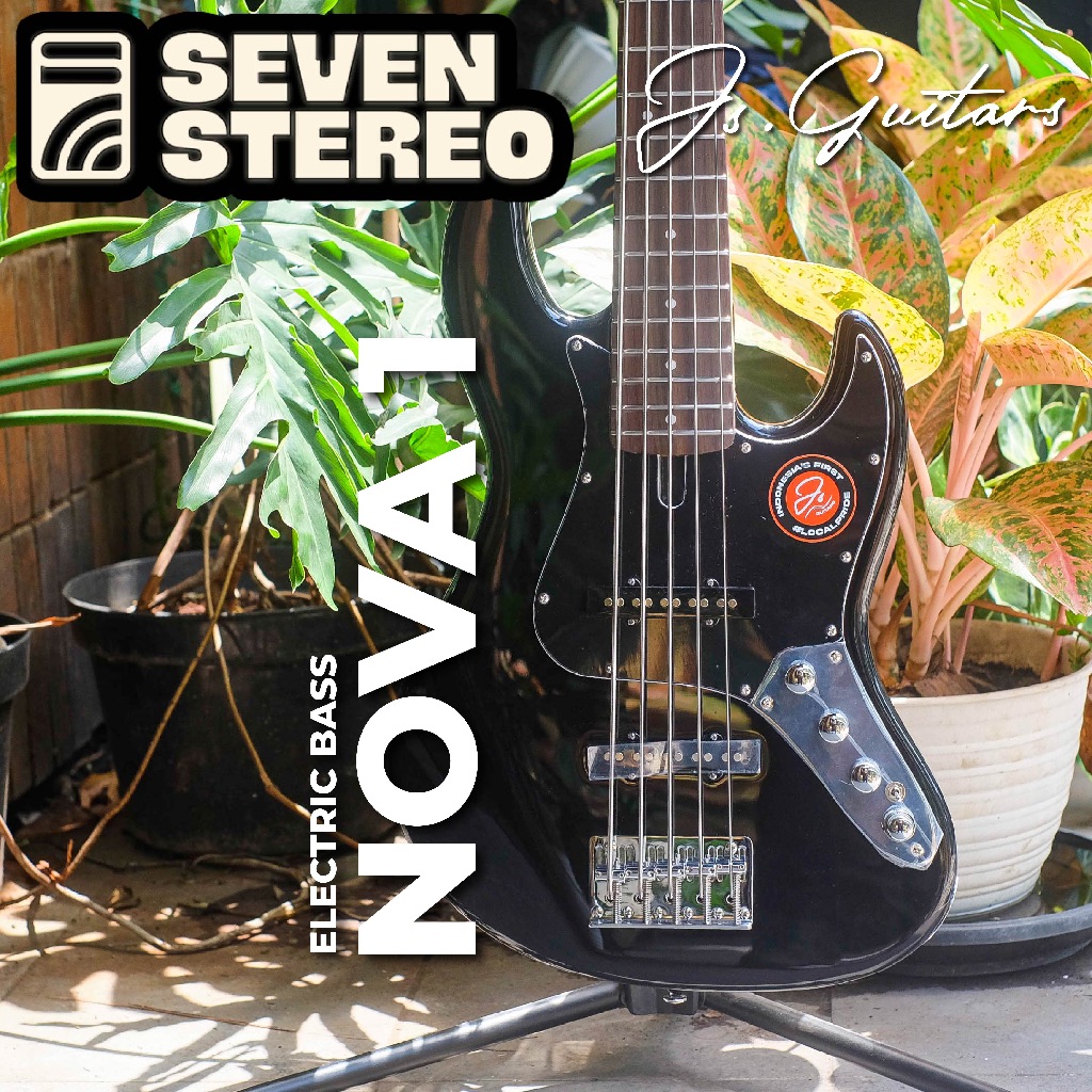 Jual JS Guitars JS Guitar Jazz Bass Nova Series 5 String Jazz Bass ...