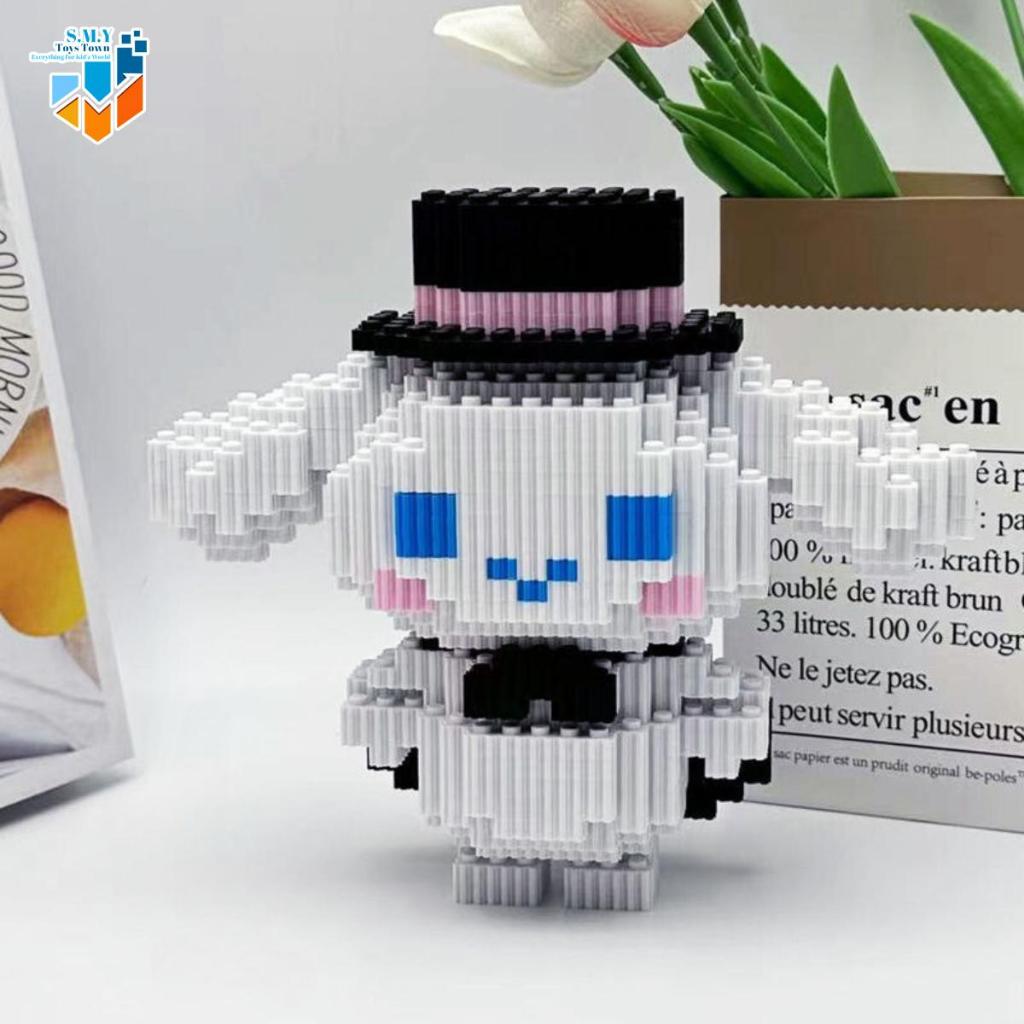Jual SMY Toystown Sanrio Cinnamoroll Medium Mainan Bangunan Nano Block ...
