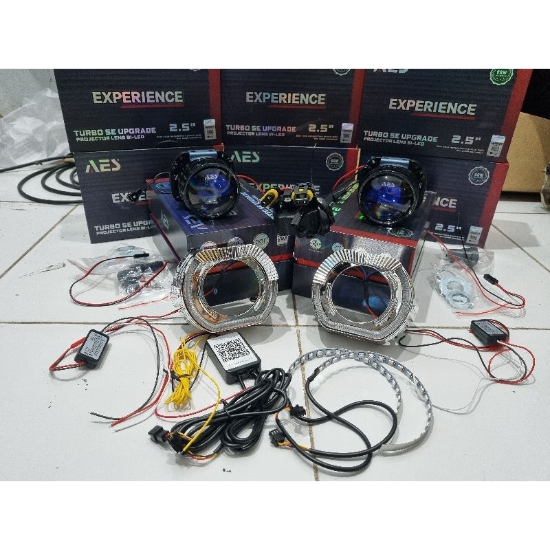 Jual Paket lengkap biled AES 2.5 inch | Shopee Indonesia