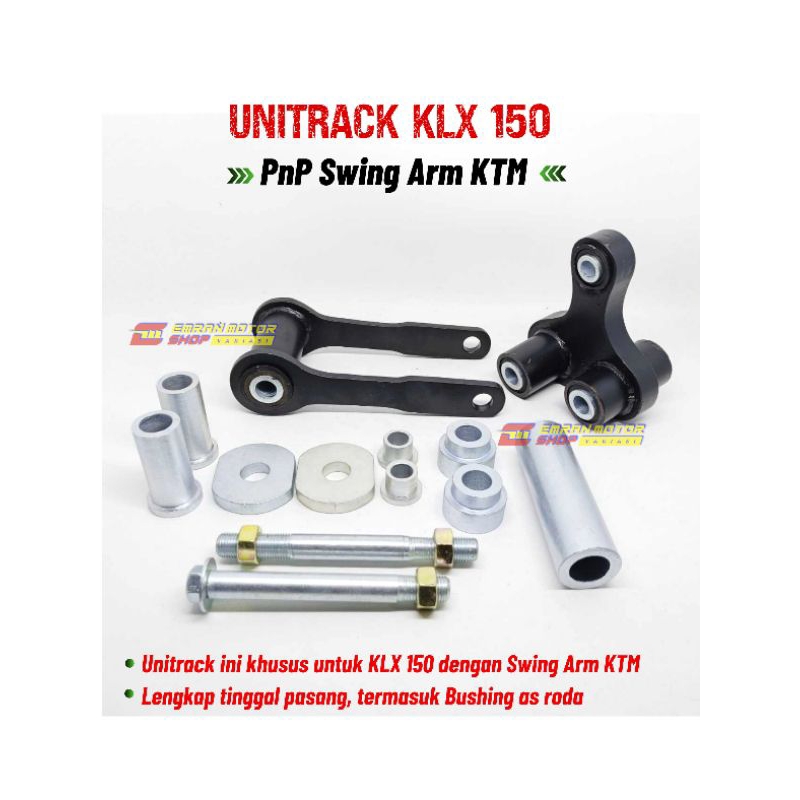 Jual Unitrack KLX 150 PnP Swing Arm SE KTM HUSQ Lengkap Bearing Bambu ...