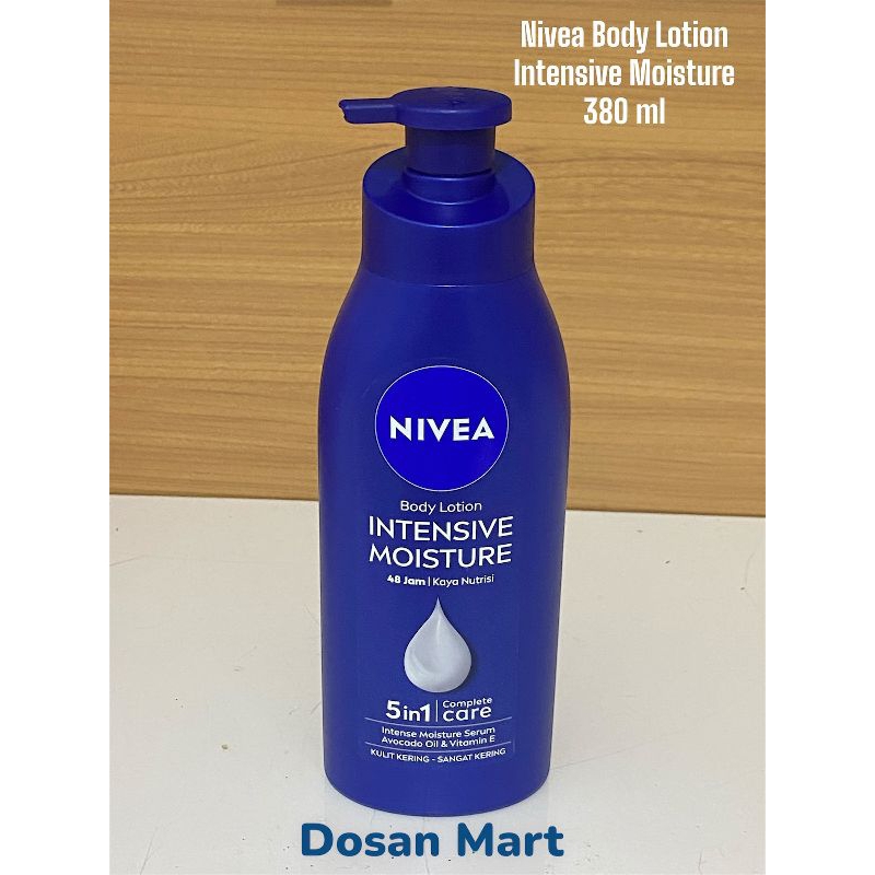 Jual Nivea Body Lotion Intensive Moisture || Kemasan Botol 380 ml | Shopee Indonesia