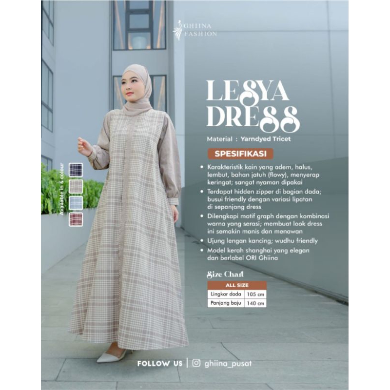 Jual LESYA DRESS KEKINIAN | Shopee Indonesia