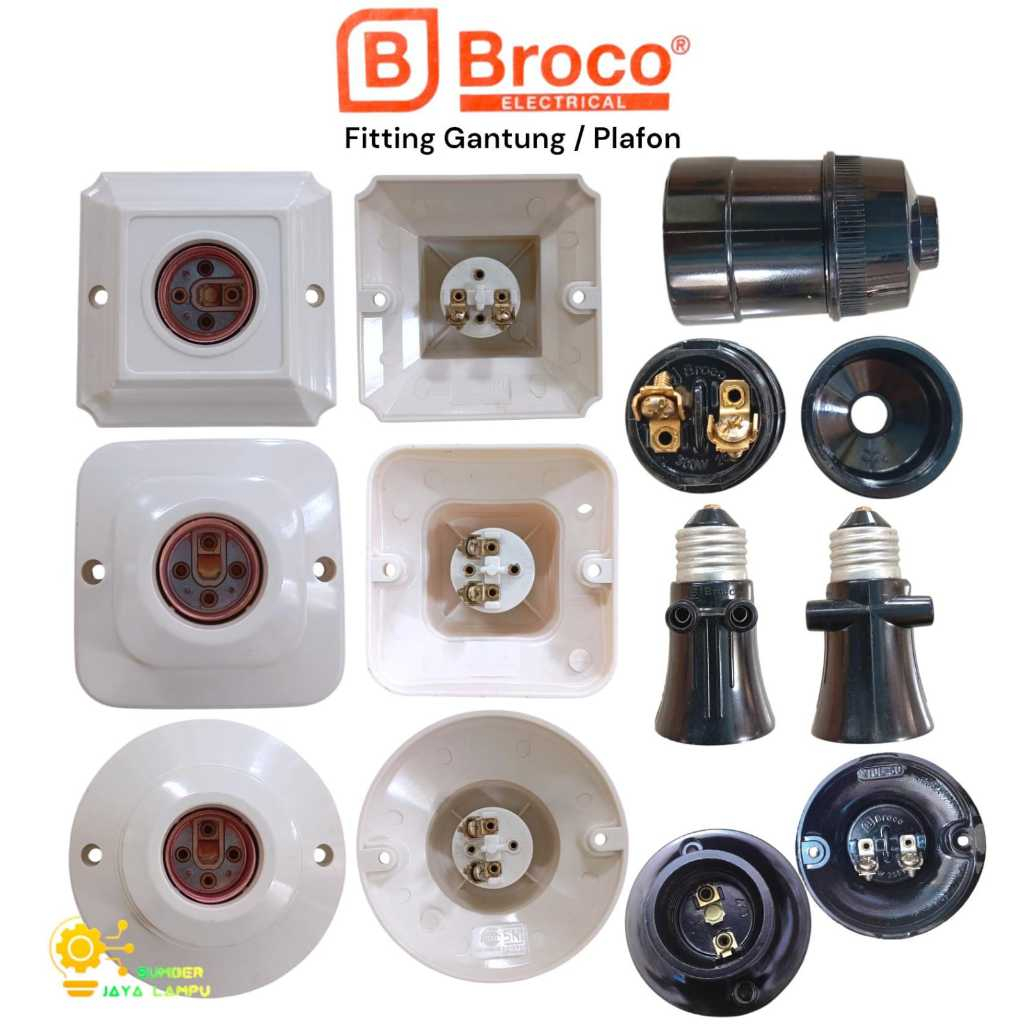 Jual Fitting BROCO Plafon DAN Gantung SATUAN | Shopee Indonesia