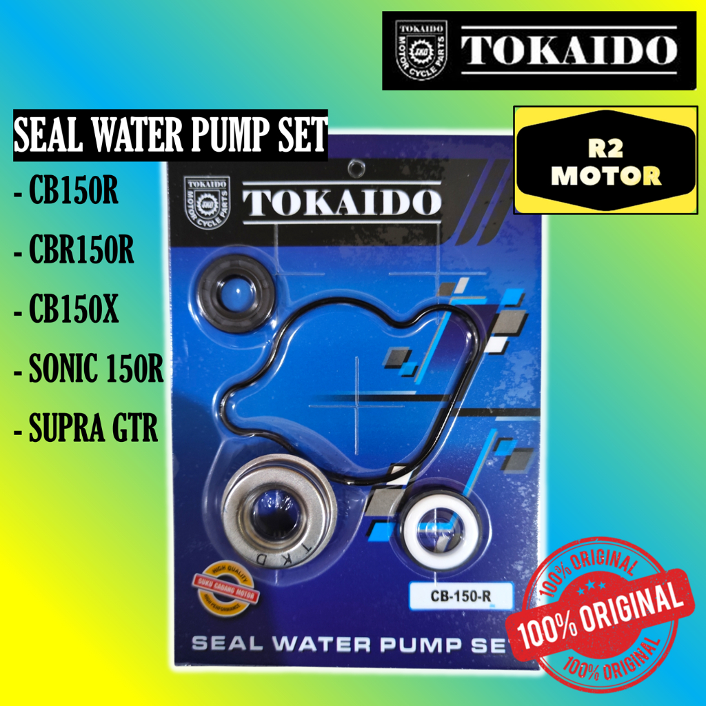 Jual TKD [SEAL SIL WATER PUMP SET KOMPLIT] CB150R CBR150R CB150X SONIC SUPRA GTR OLD BOHLAM NEW ...