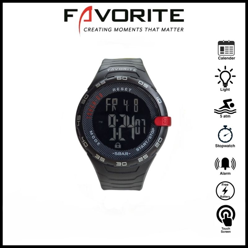 Jual Favorite Jam Tangan Digital Touchscreen 355 Original | Shopee ...