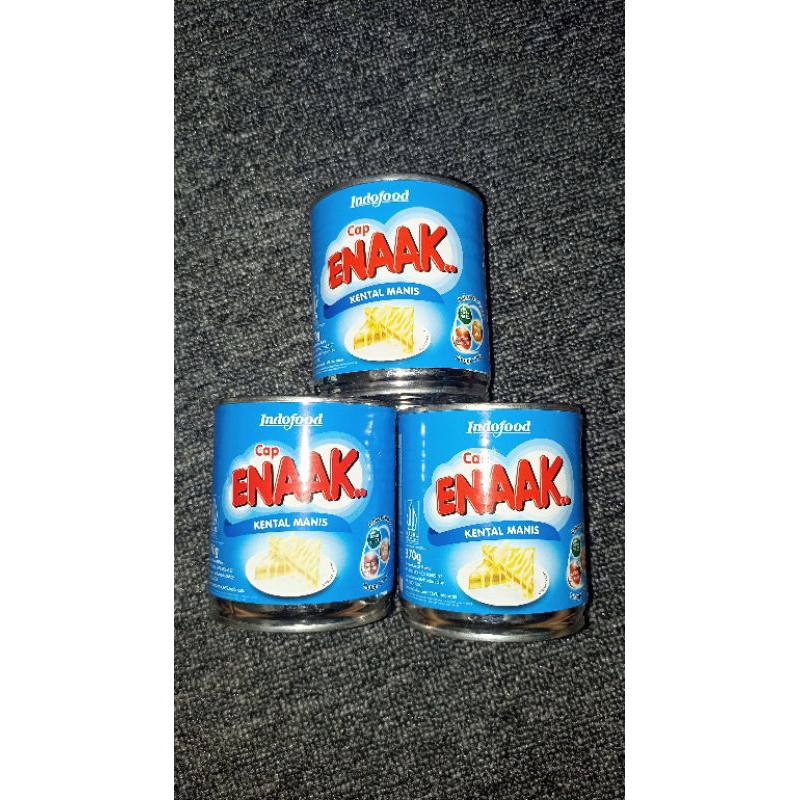 Jual Susu Kaleng Krimer Cap Enak 370g Manis dengan Lemak Nabati dan ...