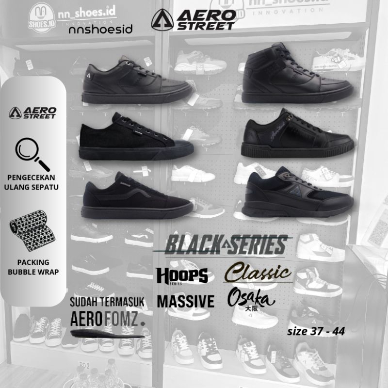Jual Aerostreet Classic/Jhosee Basic/HOOPS/Massive/OSAKA Sepatu Sneaker ...