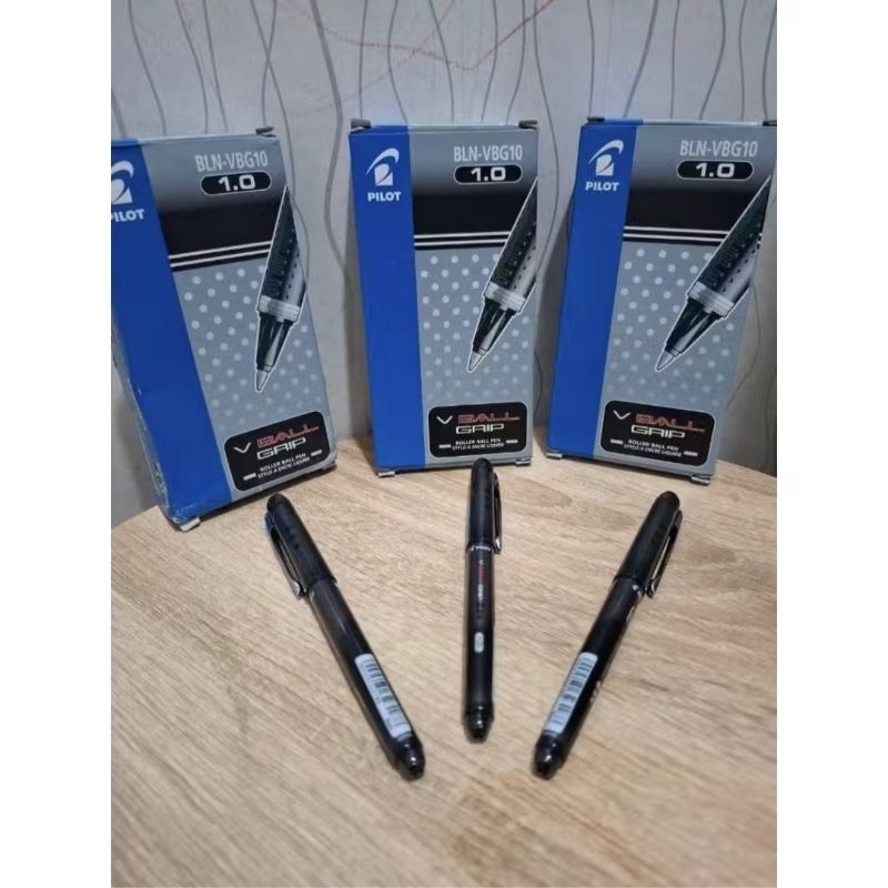 Jual Pilot Pen V Ball Grip 1.0 mm BLN-VBG10 pulpen tanda tangan (harga ...