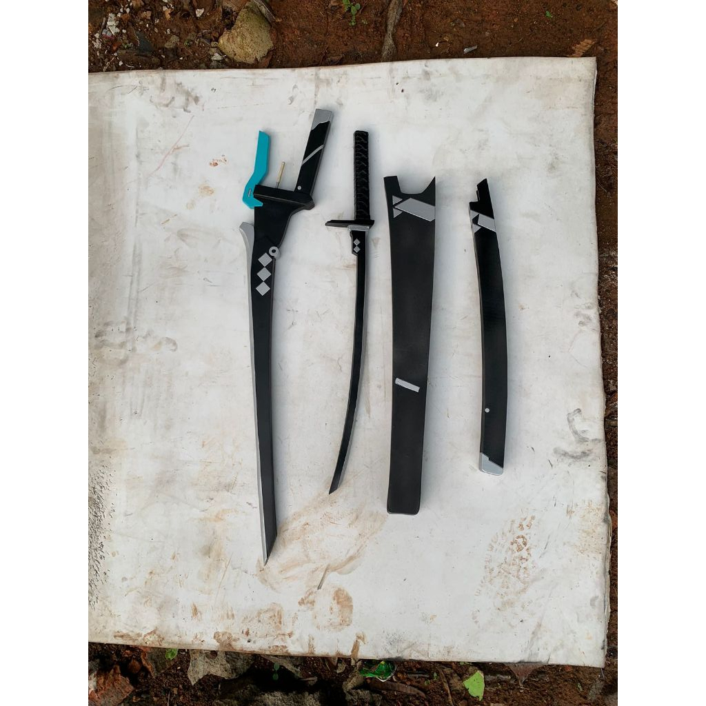 Jual Harumasa Dual Sword Zenless Zone Zero For Cosplay | Shopee Indonesia