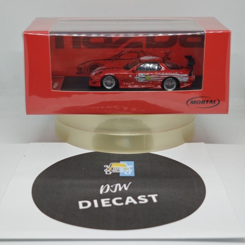 Jual Mortal 1/64 Mazda RX7 Veilside Fast and Furious FF Dominic Toretto ...