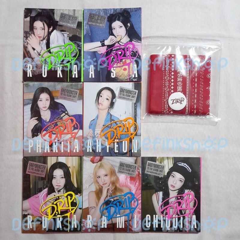 Jual [READY STOCK] 1st Full Album BABYMONSTER - Drip YG Tag Ygtag ...