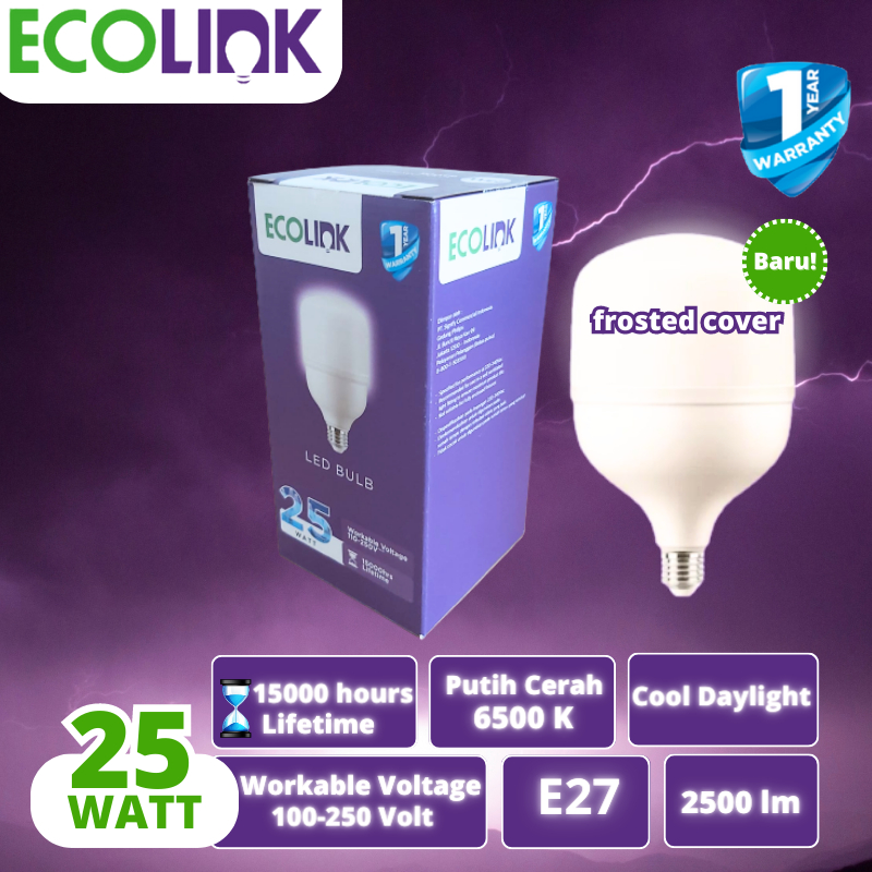Jual Lampu Led Kapsul Ecolink 25W TForce True Force Kapsul Putih Cool ...