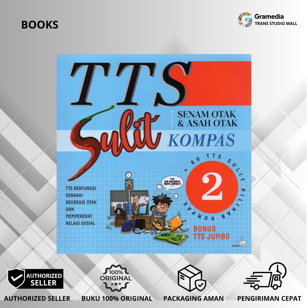 Jual Gramedia Bandung TSM - Buku Best Seller BB20 - TTS Sulit Pilihan ...