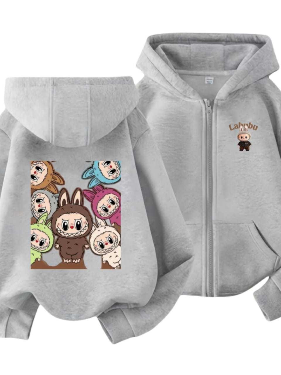 Jual LABUBU Have a good time Jaket Ziper anak/ Jaket Hoodie anak ...