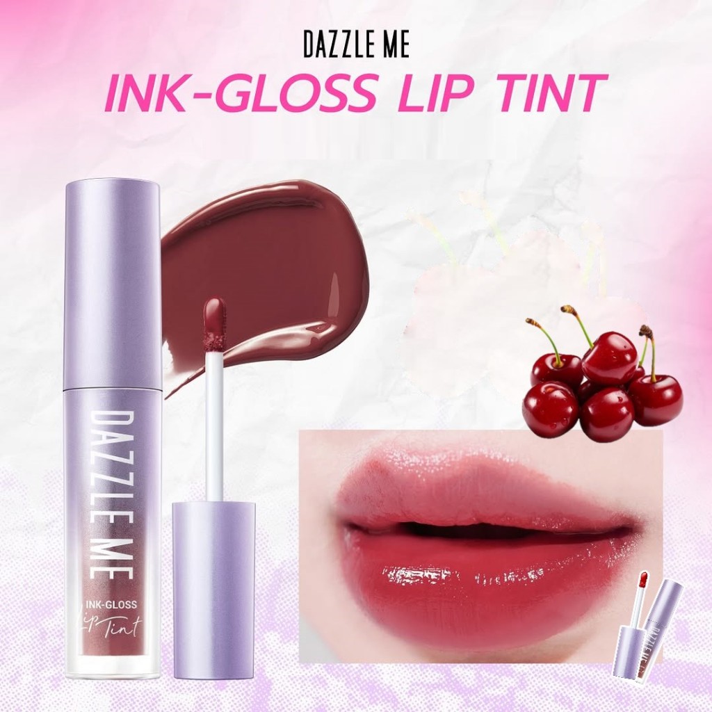 Jual [NEW LAUNCH] DAZZLE ME Ink-Gloss Lip Tint Watery Ink Gel Lip Tint ...