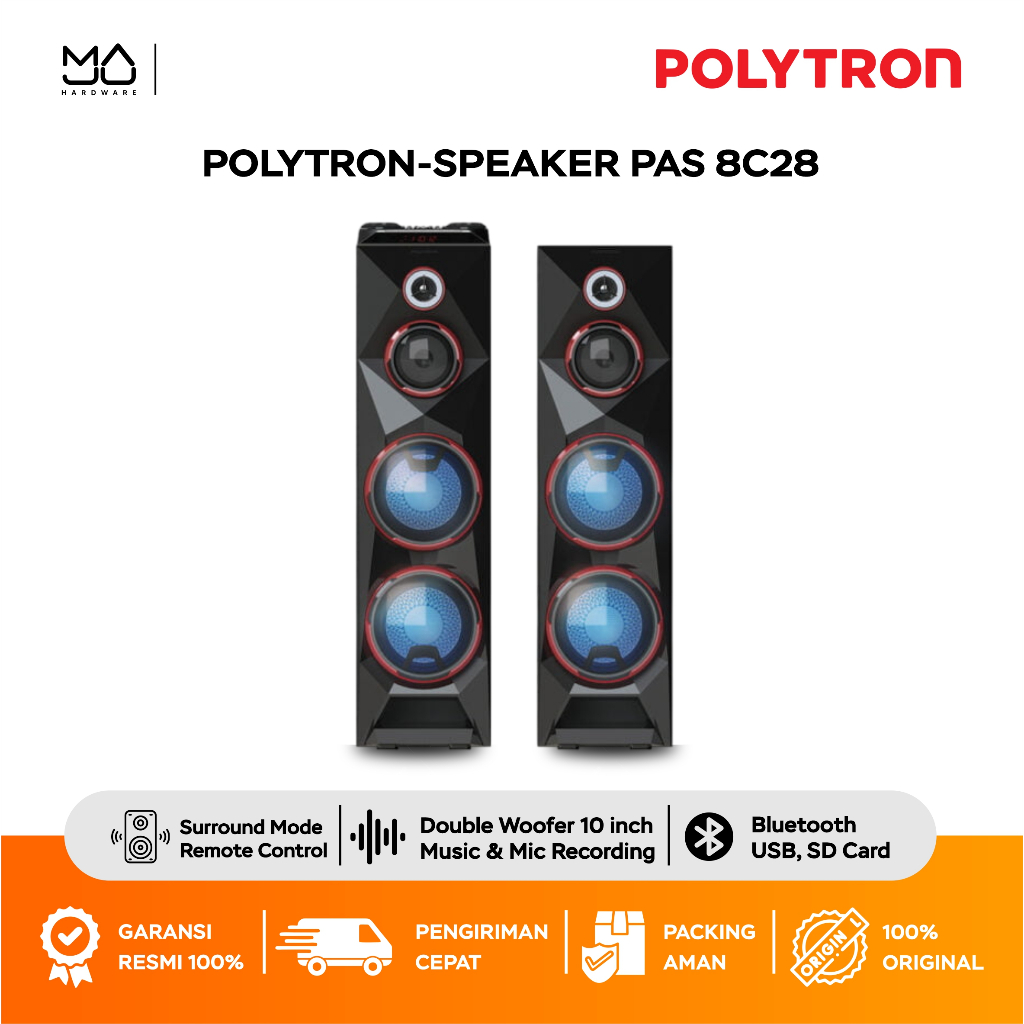 Jual POLYTRON Active Speaker PAS 8C28 - Garansi Resmi | Shopee Indonesia
