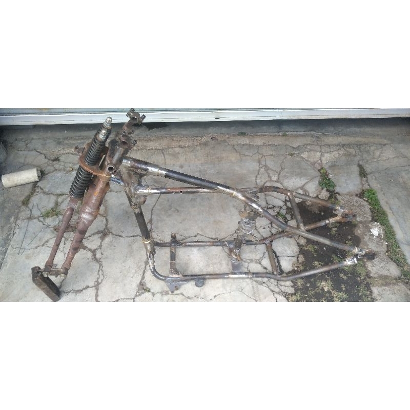 Jual Frame Chopper rigid full socket shockis sokis dan springer ala WL ...