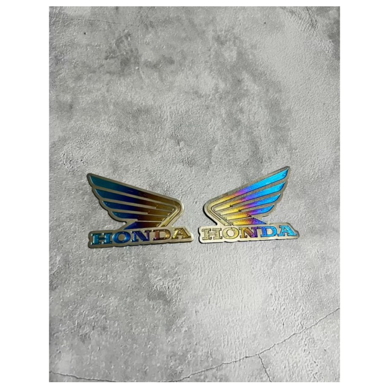 Jual emblem honda wing titanium emblem honda titanium | Shopee Indonesia