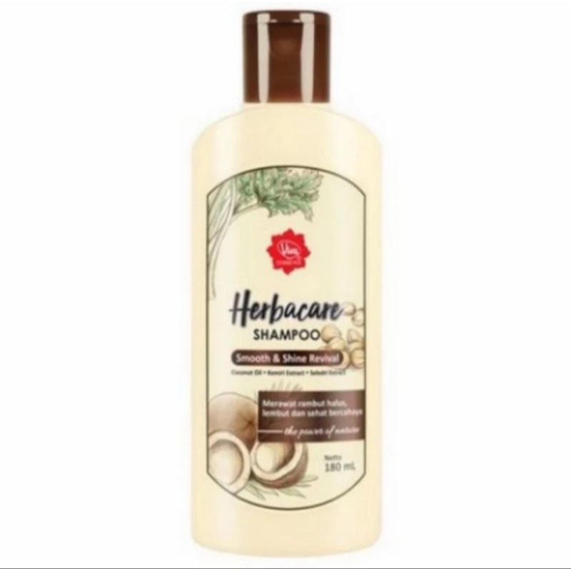 Jual Viva Herbacare Shampoo Smooth & Shine Revival 180 ml | Shopee ...