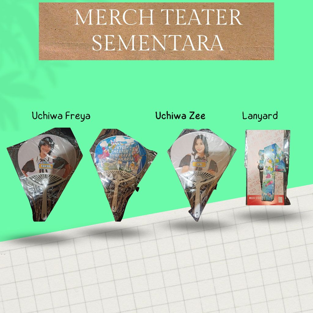 Jual Merchandise Theater Sementara JKT48 2024 (Merch Theater Sementara ...