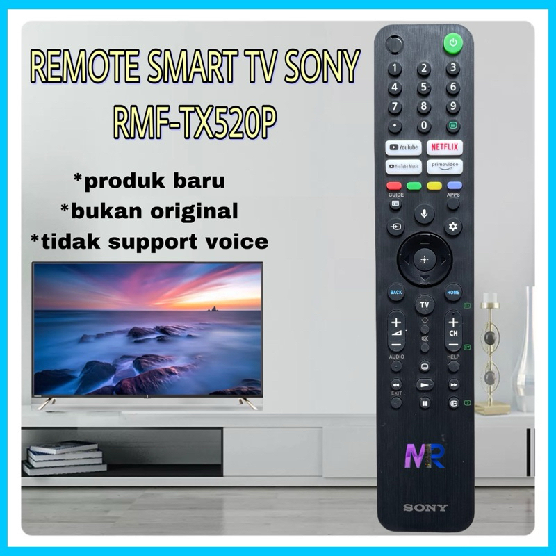 Jual REMOT REMOTE TV SONY SMART TV SONY RMF-TX520P II | Shopee Indonesia
