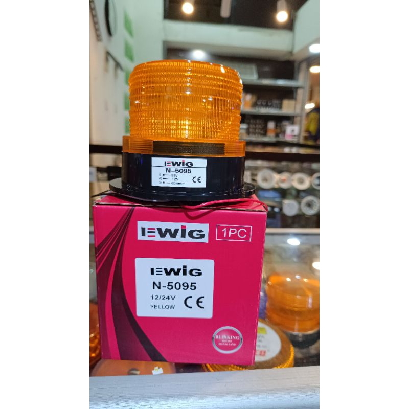 Jual Lampu rotari Ewig 5095 LED kuning | Shopee Indonesia