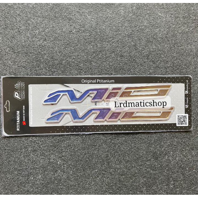 Jual Emblem eblem stiker logo titanium body yamaha mio original vietnam ...