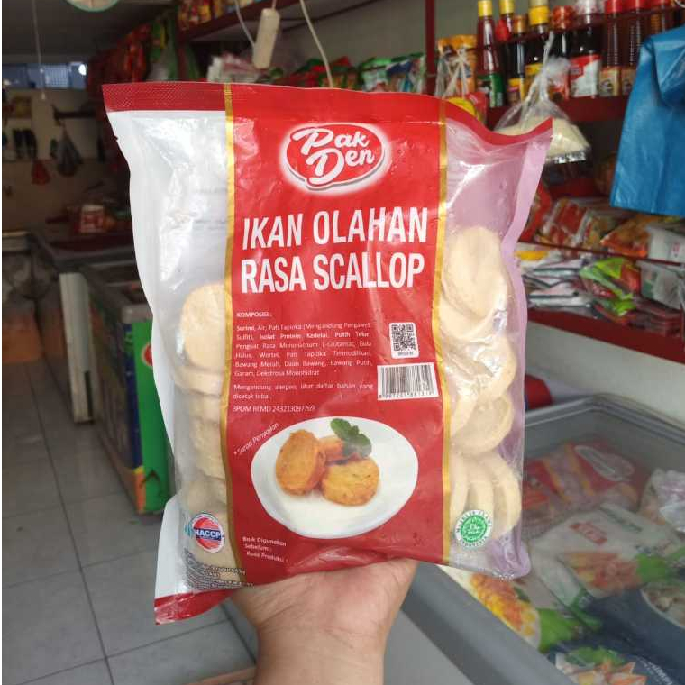Jual Pak Den Scallop 500gr | Shopee Indonesia