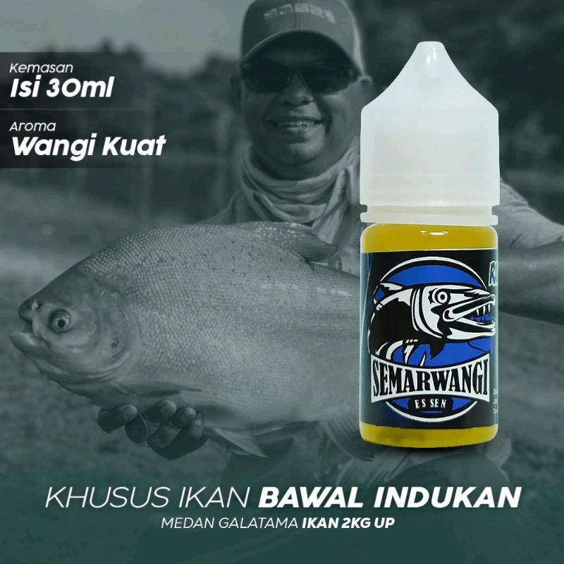 Jual Semarwangi Essen Ikan Bawal Untuk Mancing Galatama Lomba Induk/Babon 30ml Original Produk ...