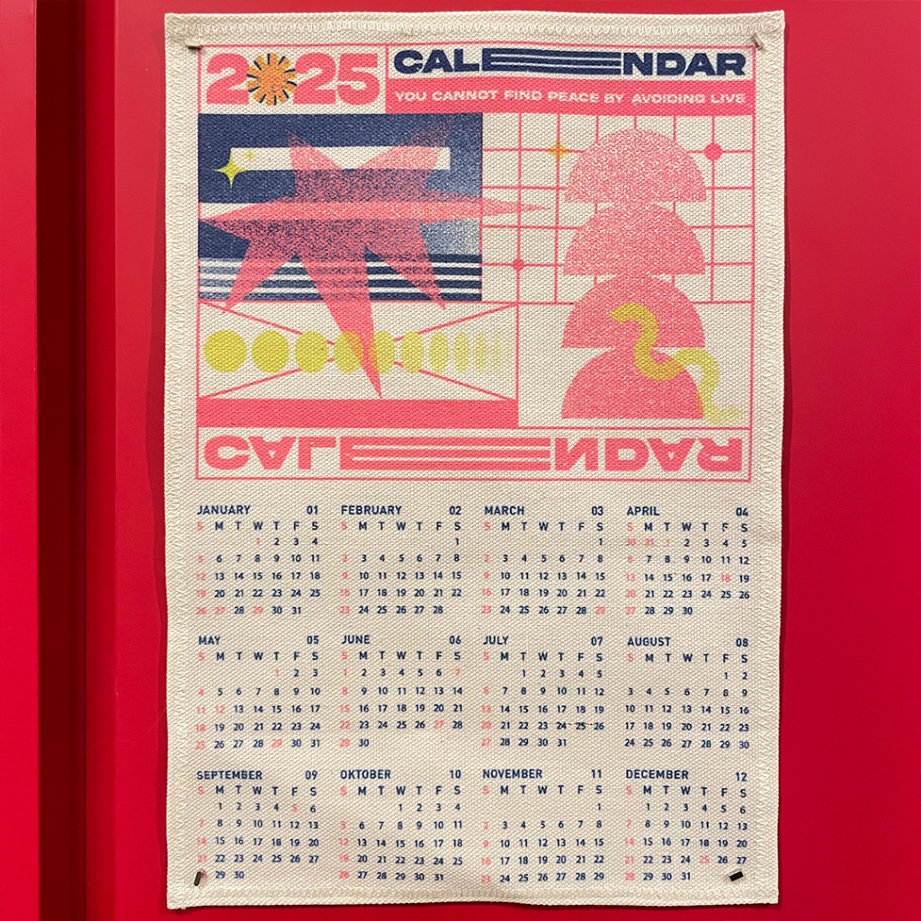 Jual BUY 1 GET 2 Fabric Calendar 2026 | Kalender 2025 2026 | Kalender ...